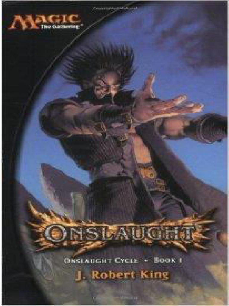 MTG 19 Onslaught - Onslaught Cycle Book 1 - J. Robert King | PDF | Gambling