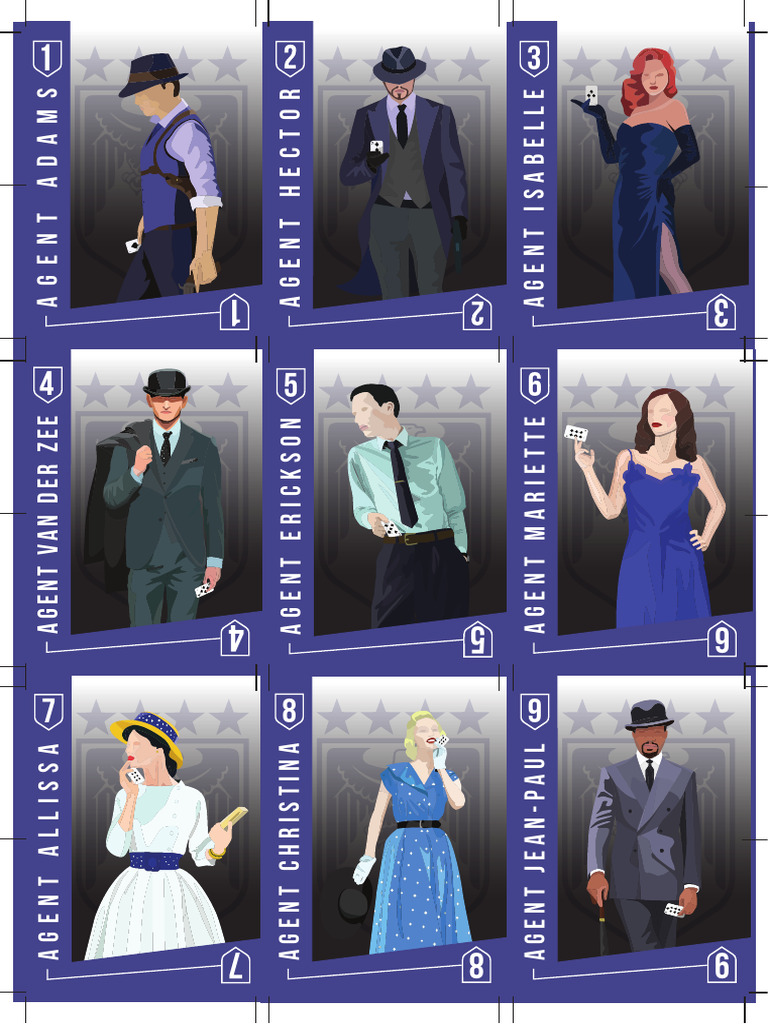 Secret_Agent_Cards_3x3 | PDF