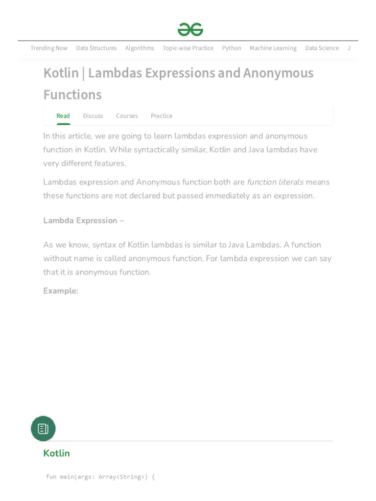 5 - Lambdas Expressions and Anonymous Functions | PDF | Anonymous Function | Parameter (Computer ...