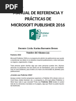 Publisher 2016 | PDF | Microsoft | Software de la aplicacion