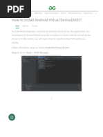 Android Installation for FWD Cube | PDF | Finance & Money Management
