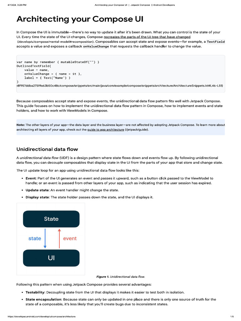 5- Architecting your Compose UI | PDF 5- Architecting your Compose UI | PDF