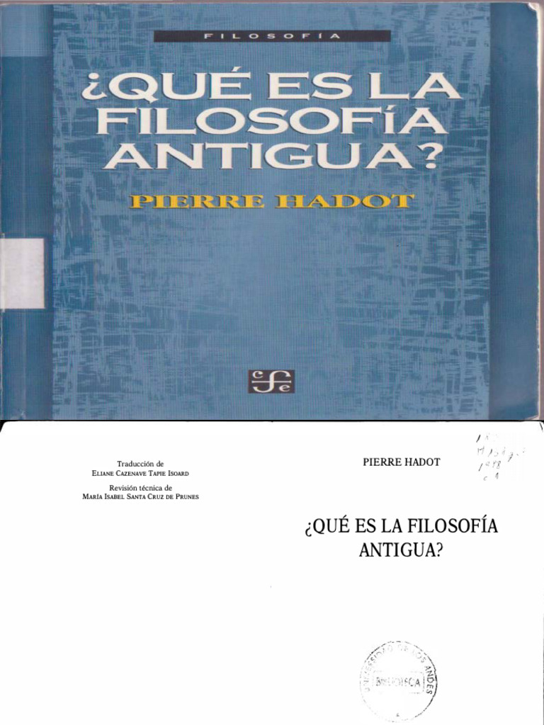 La Definición Platónica Del Filósofo y Sus Antecedentes (Qué Es La ...