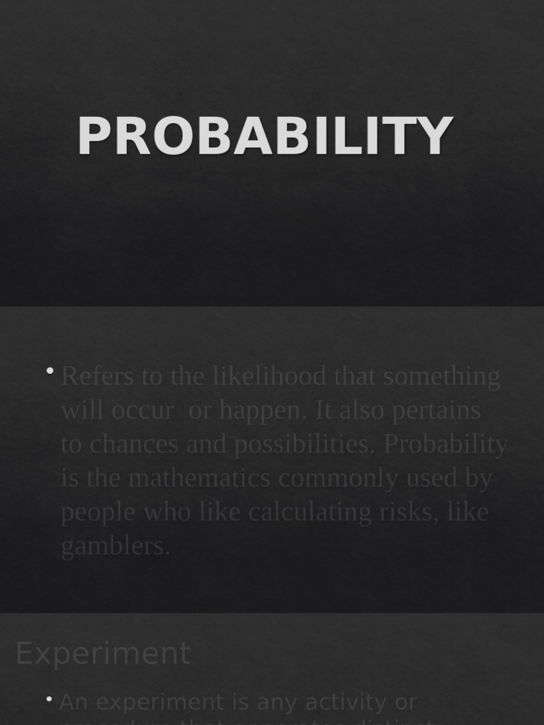 Probability | PDF | Permutation | Probability Probability | PDF | Permutation | Probability