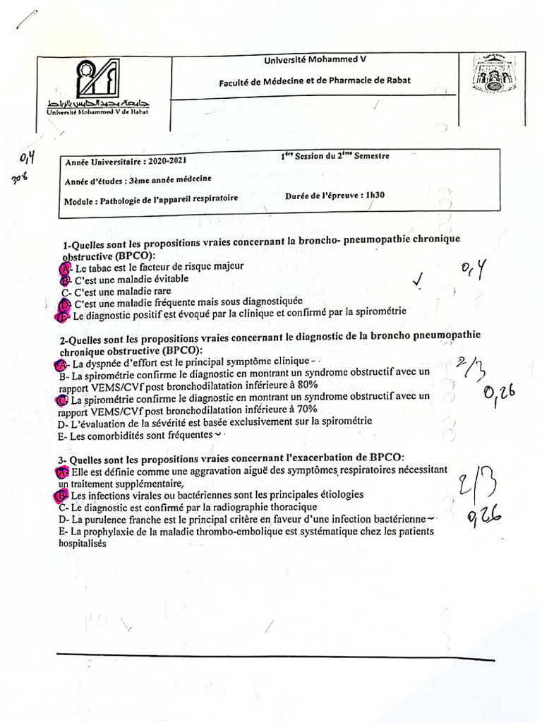 Norm FMPR Resp 2021 (Avec Corr) | PDF