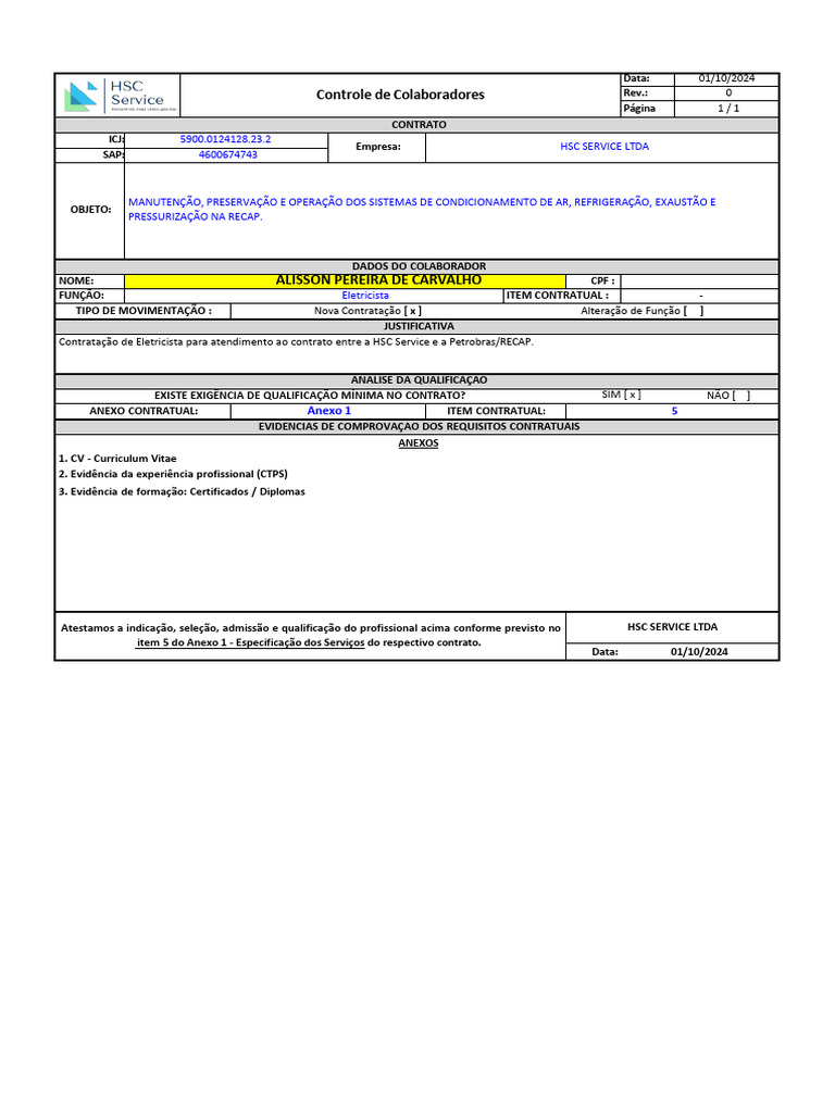 Book Alisson Eletricista | PDF