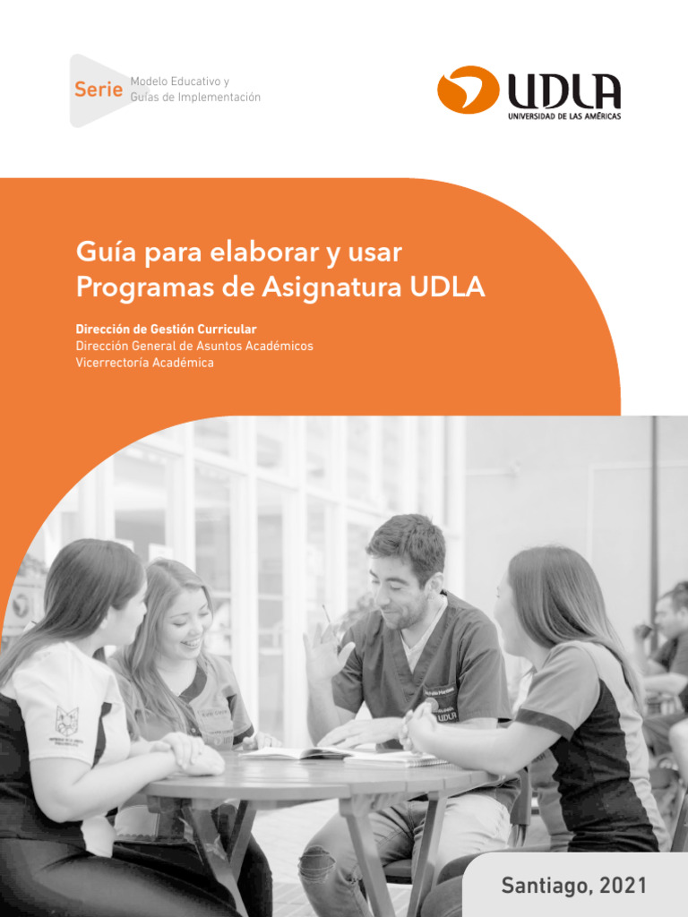 Guia Elaborar Usar Programa Asignatura Udla | PDF | Aprendizaje | Evaluación