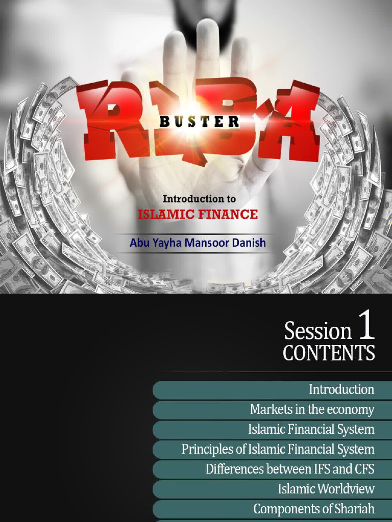 Riba Buster Session 1 | PDF | Sharia | Interest
