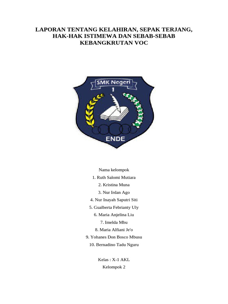 Tokoh Kejam VOC di Banda | PDF