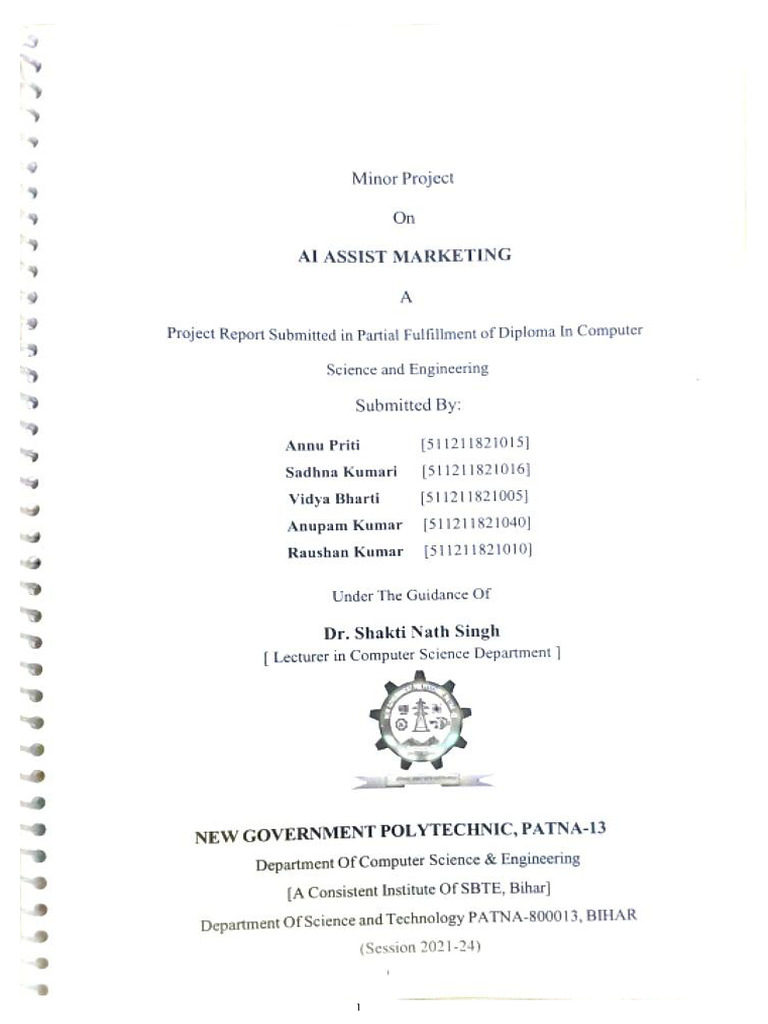 Minor Project Representation | PDF