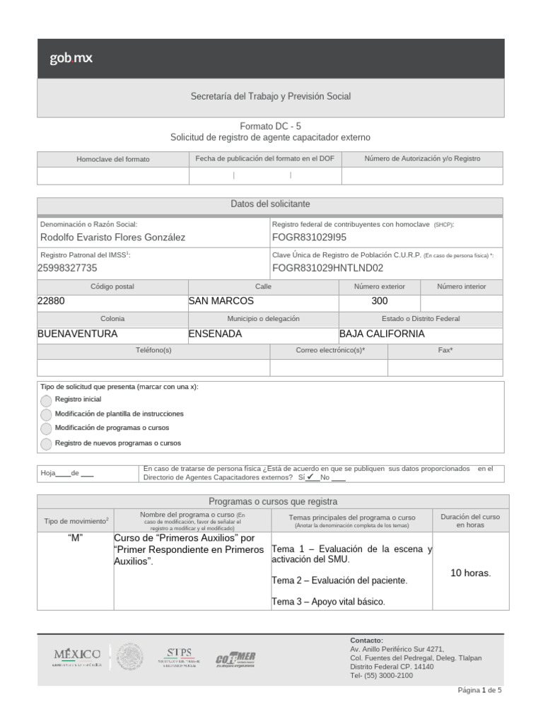DC 5 EDITABLE 3 Hojas | PDF | Defensa Civil