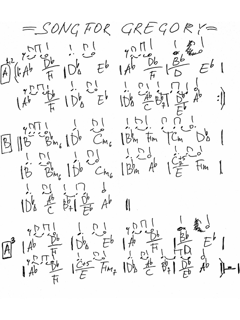 Song For Gregory | PDF