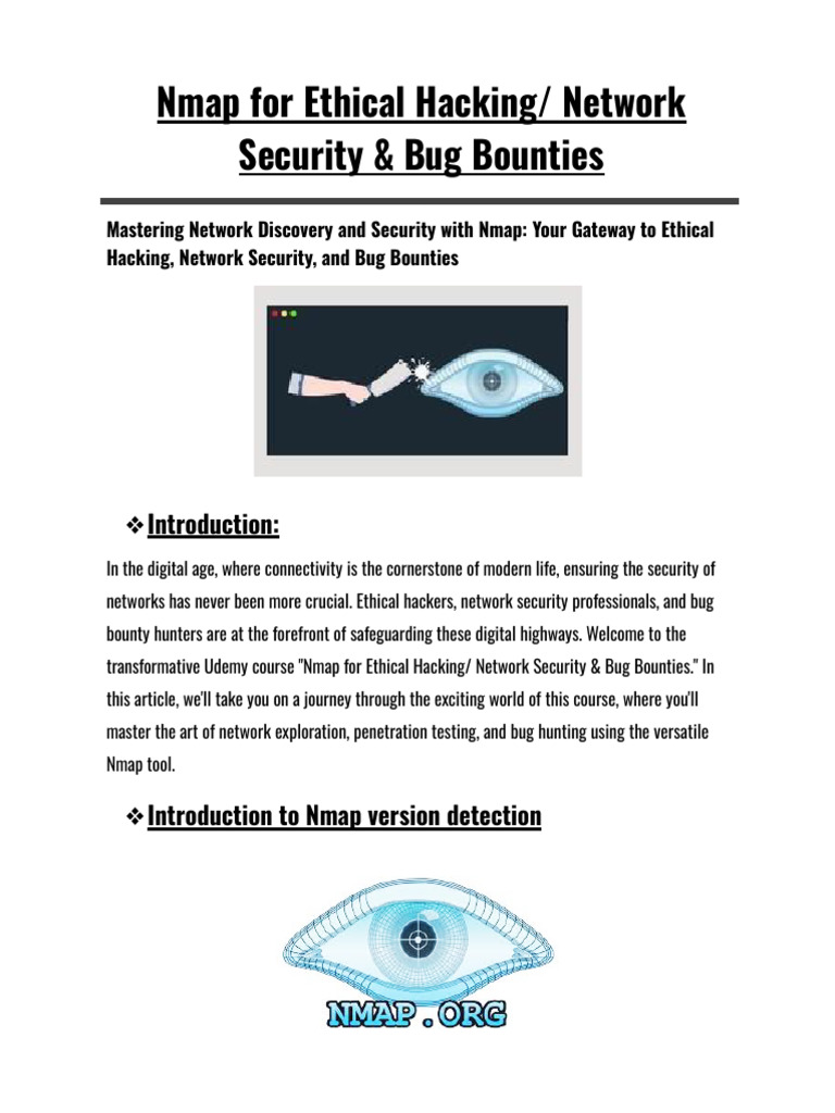 Snapshot of Nmap Version Detection | PDF | Security | Computer Security