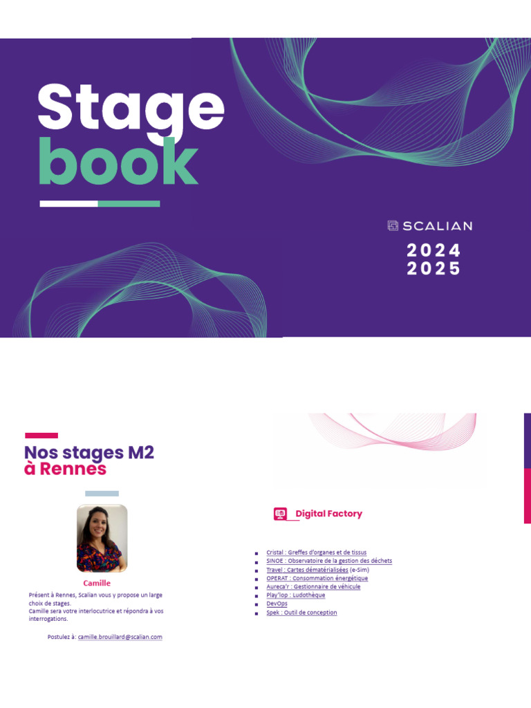 Stages M2 à Rennes chez Scalian | PDF | Application | Java (Langage de ...