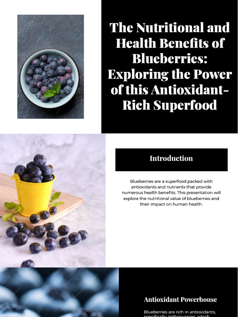 Blueberries | PDF