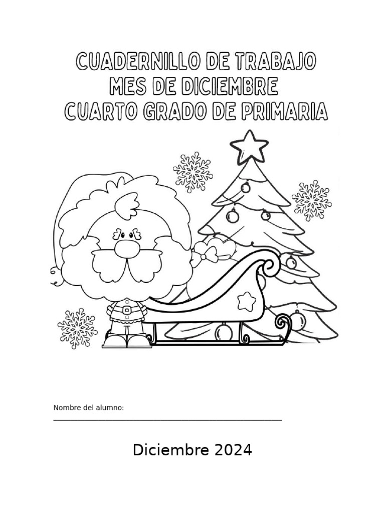 Tarea para Vacaciones Decembrinas | PDF