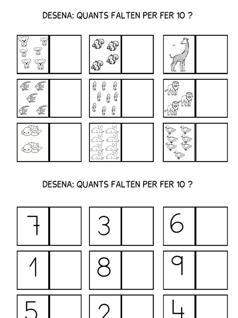 Desena Quants Falten Per Fer 10 | PDF