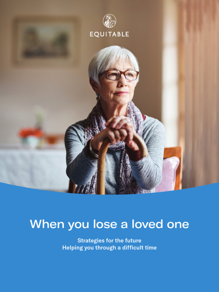 When you lose a loved one | PDF | Grief | Taxes
