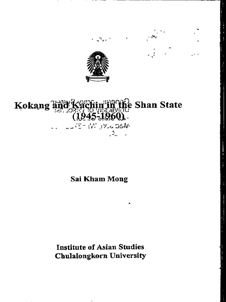 kokang-and-kachin-in-the-shan-state-1945-1960_compress | PDF | Myanmar