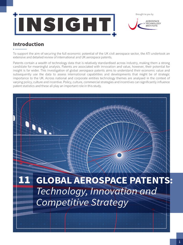 Aerospace Patents: UK Strategy Insights | PDF | Patent | Intellectual ...