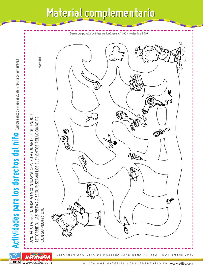 Actividades Infantiles Maestra Jardinera | PDF | Infancia | Desarrollo ...