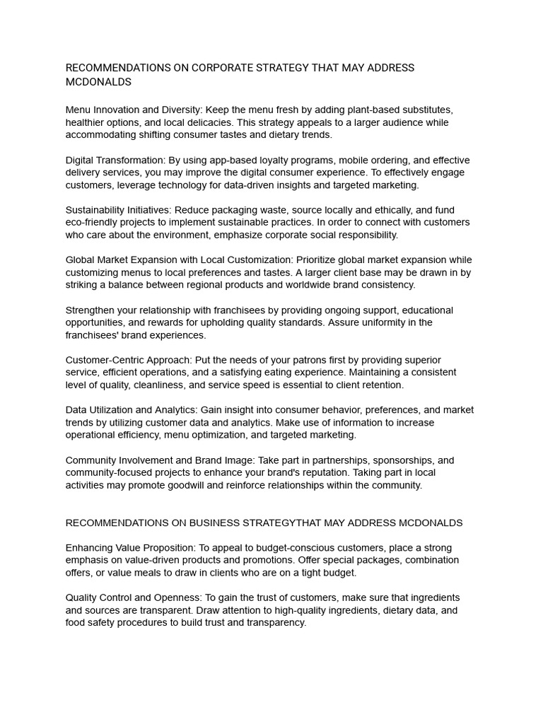 Strategic Management Group Work | PDF | Brand | Strategic Management