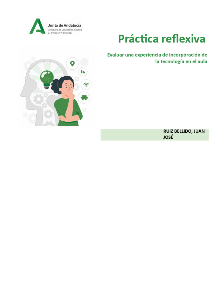 Evidencia 1. Plantilla para La Práctica Reflexiva | PDF | Cognición | Aprendizaje