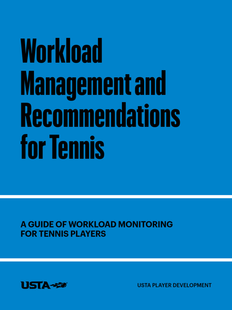 workload_management_and_reccos_for_tennis_manual_digital | PDF | Stress ...