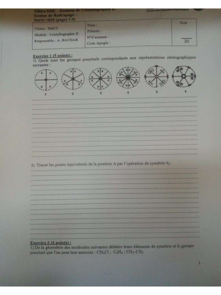 Exam Bachar Rat 2021[1] | PDF