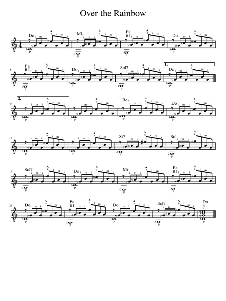 Over the Rainbow 3 | PDF