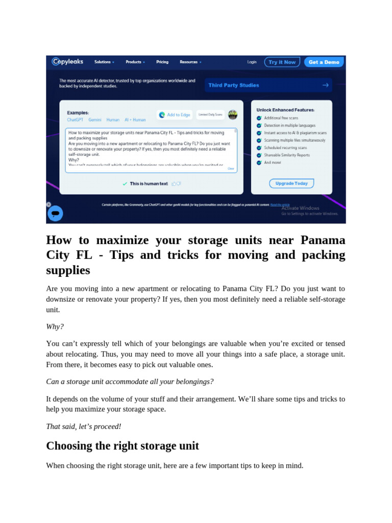 How To Maximize Your Storage Units | PDF | Furniture