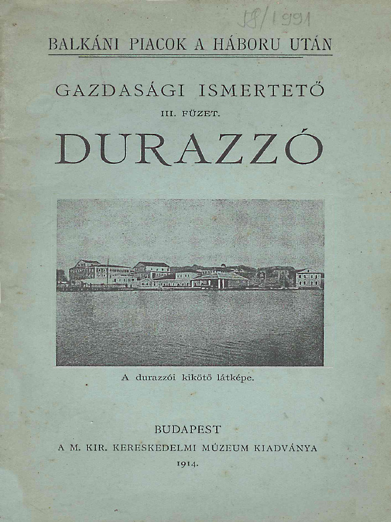 102 019 Szchnyi Sndor Hagyatka Durazz Gazdasgi Ismertet 965919 | PDF