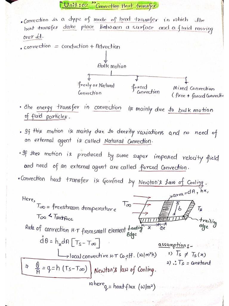 2.convection Heat Transfer | PDF