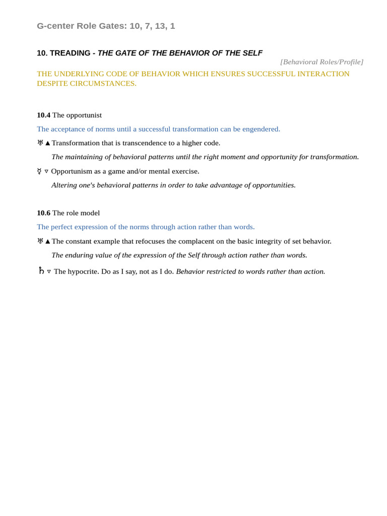 Role Gates | PDF | Intimate Relationships | Leadership