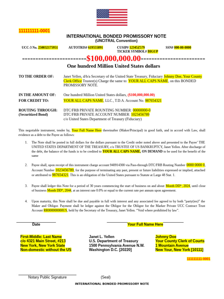 The Promissory Note - File With Transfer Agent | PDF | Promissory Note ...