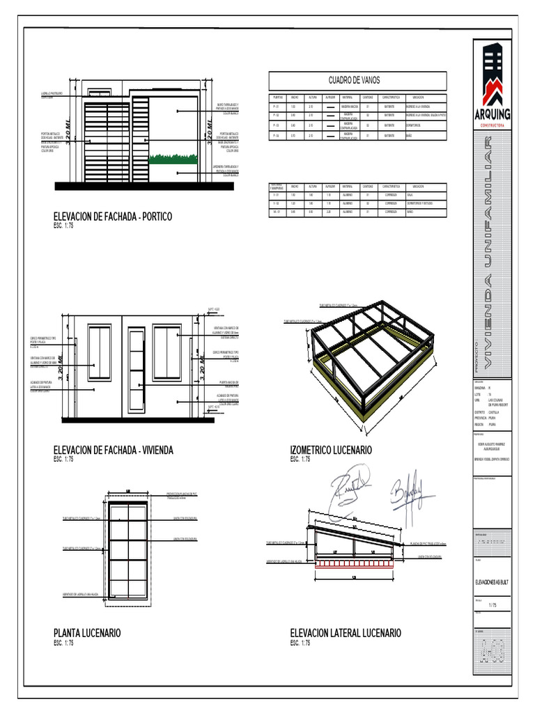 A3 Ramirez | PDF | edificio | Ingeniería de Edificación