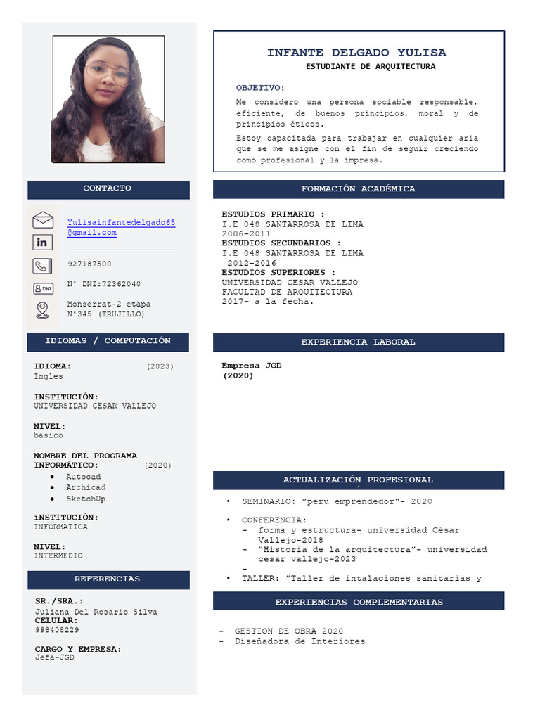 Curriculum Yulisa | PDF