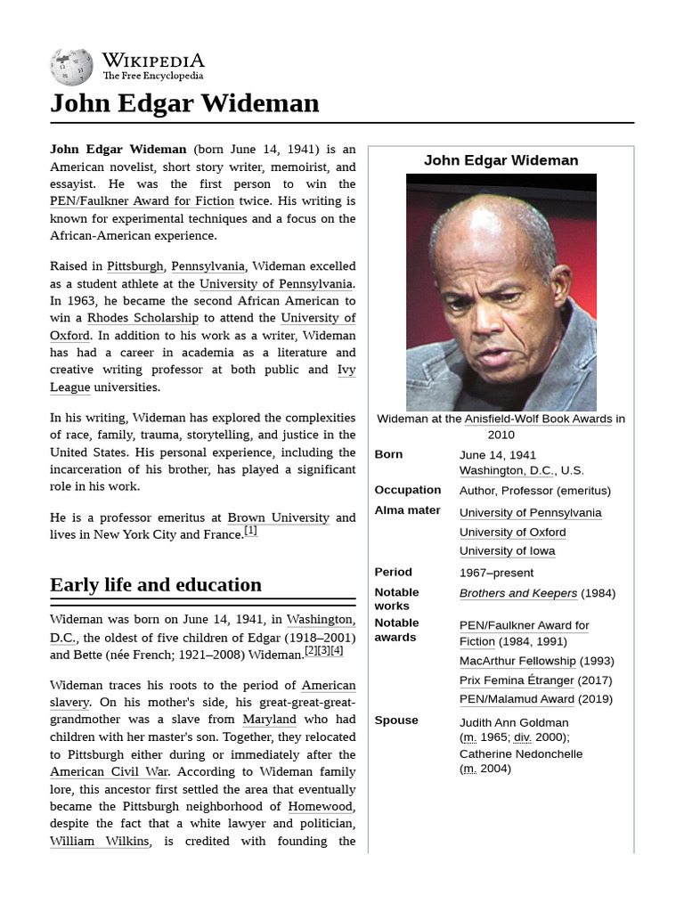 John_Edgar_Wideman | PDF