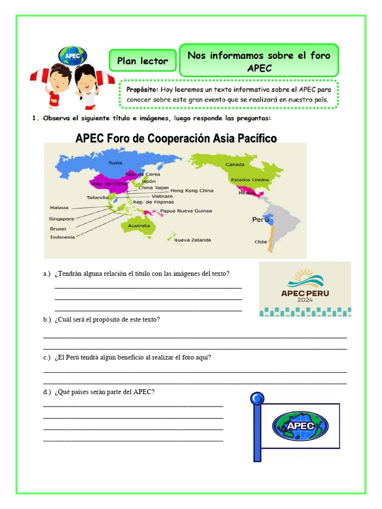 APEC 2024: Beneficios y Rol de Perú | PDF | Cooperacion economica Asia Pacifico