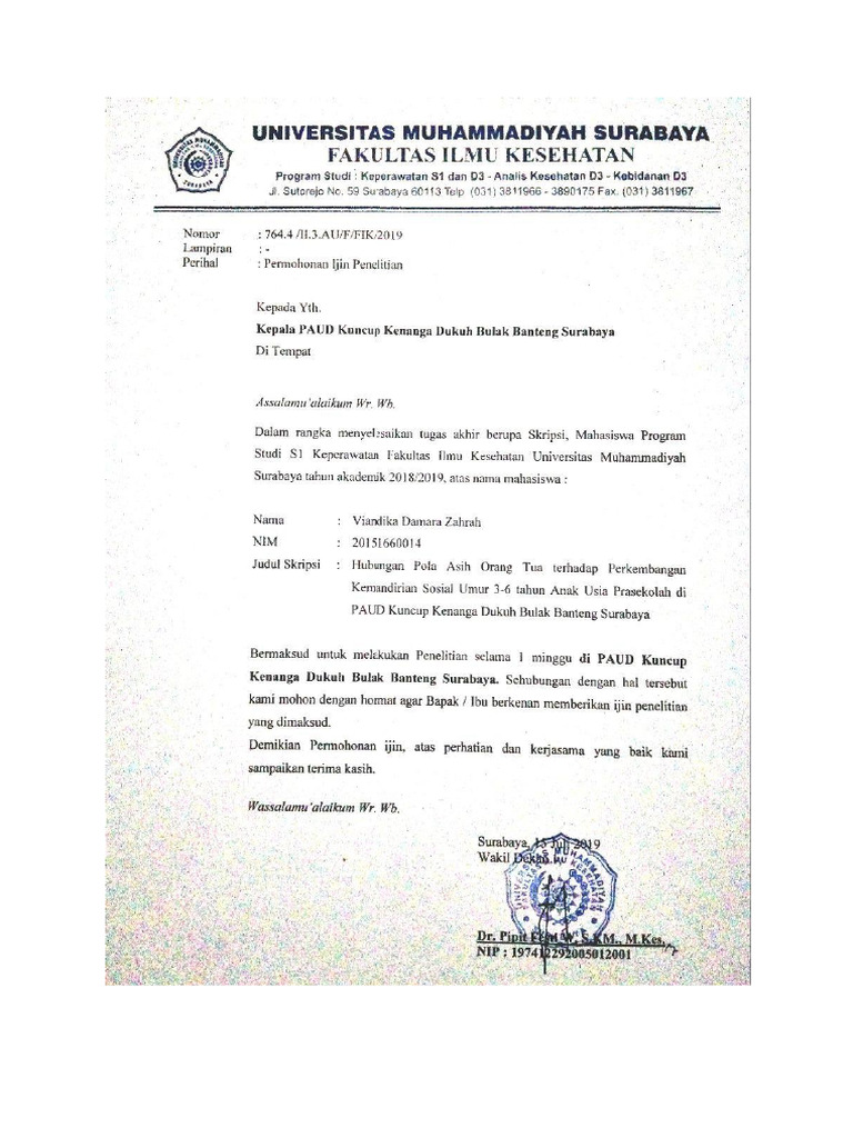 Tes VSMS Lampiran | PDF