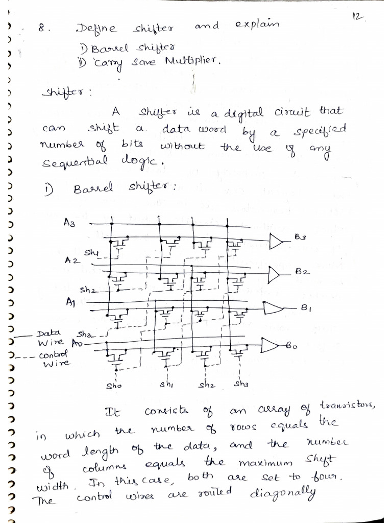 4 Bir Barrel Shifter | PDF