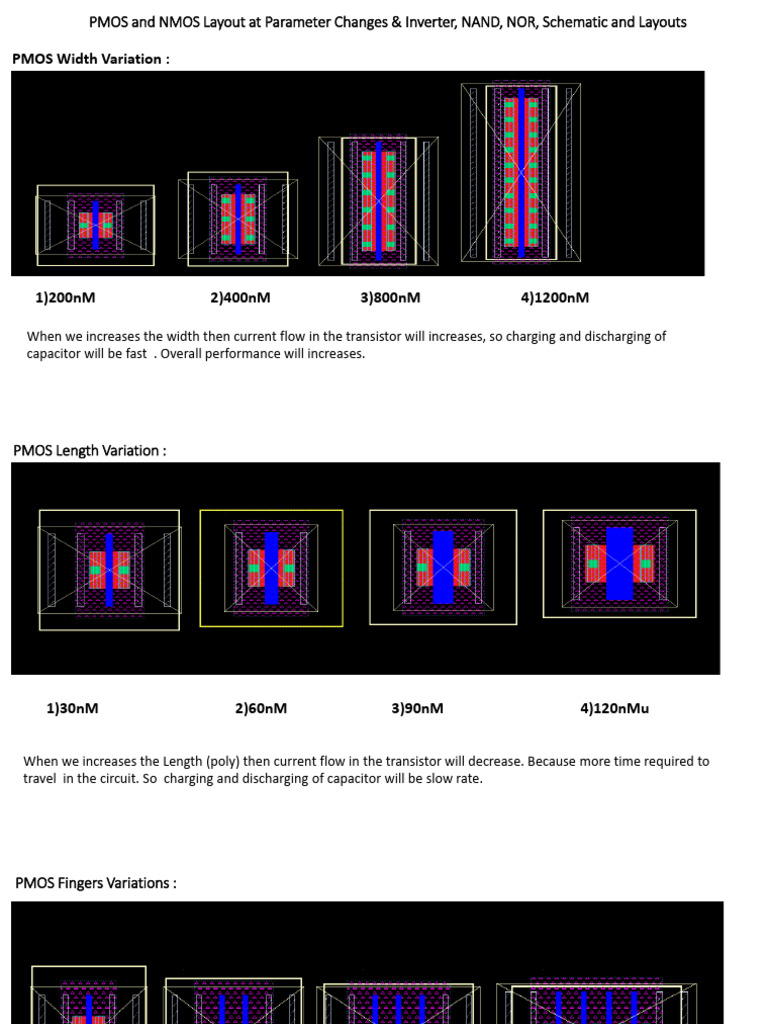 PMOS and NMOS Transistor Designs 1719523548 | PDF