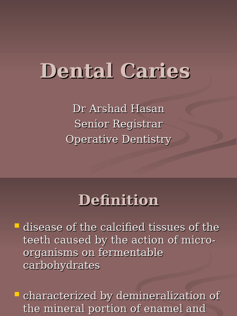 Understanding Dental Caries | PDF