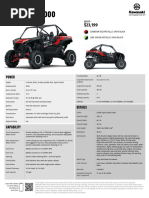 Rotax 900 ACE Engine Specifications | PDF | Engines | Throttle