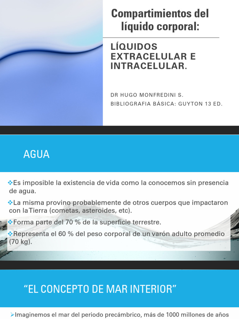 CAP 25 Compartimientos Del Líquido Corporal | PDF