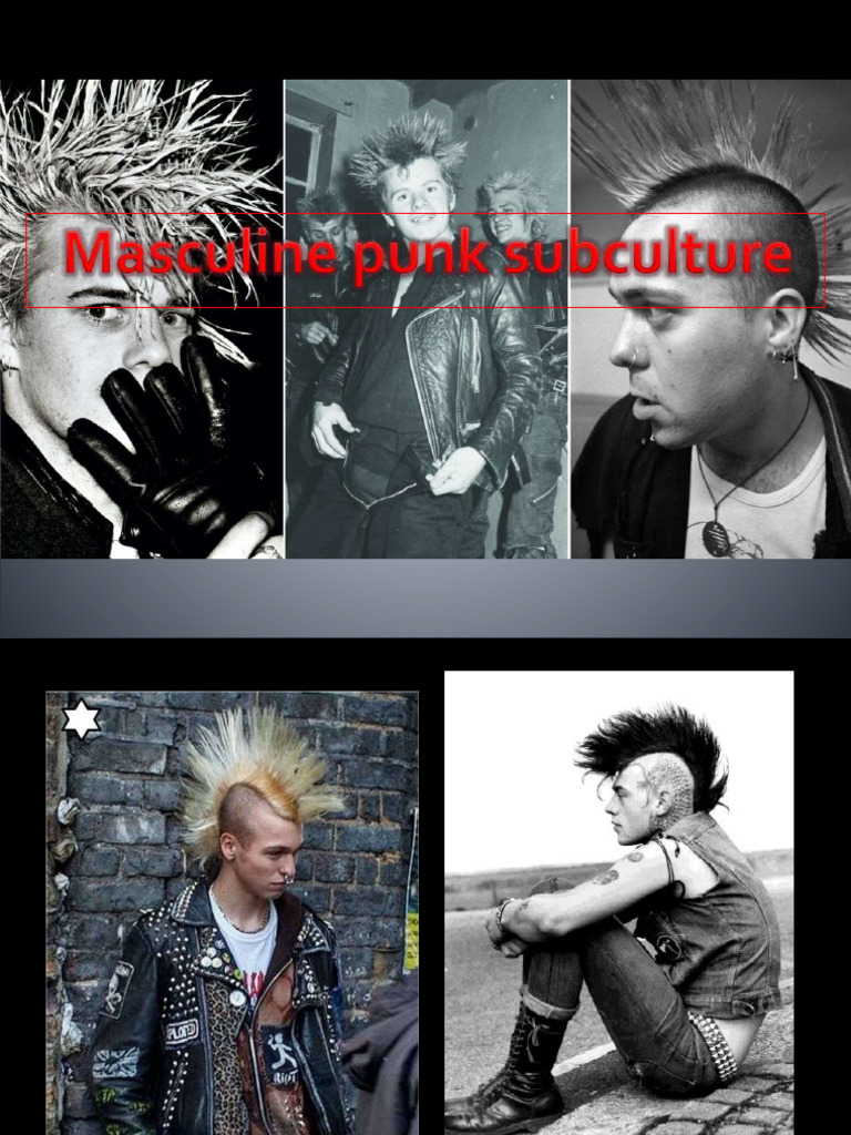 Masculine Punk Subculture | PDF | Masculinity | Gender