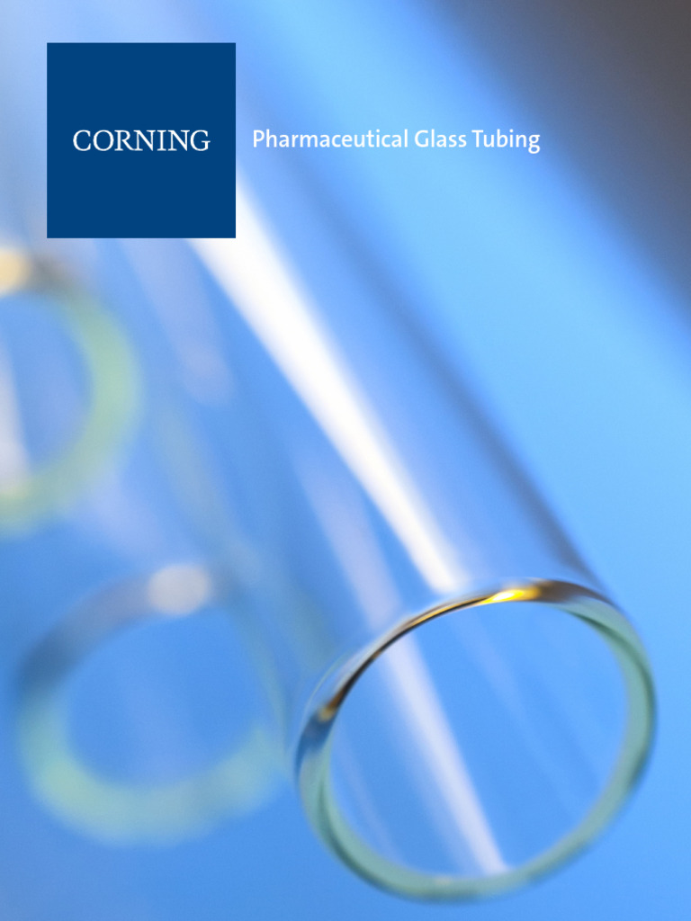 Corning Pharmaceutical Glass Tubing Brochure 2022 | PDF | Glasses ...