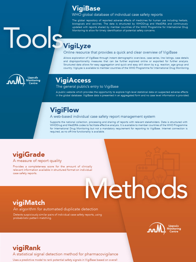 vigi_tools_and_methods | PDF | Pharmacovigilance | Computing