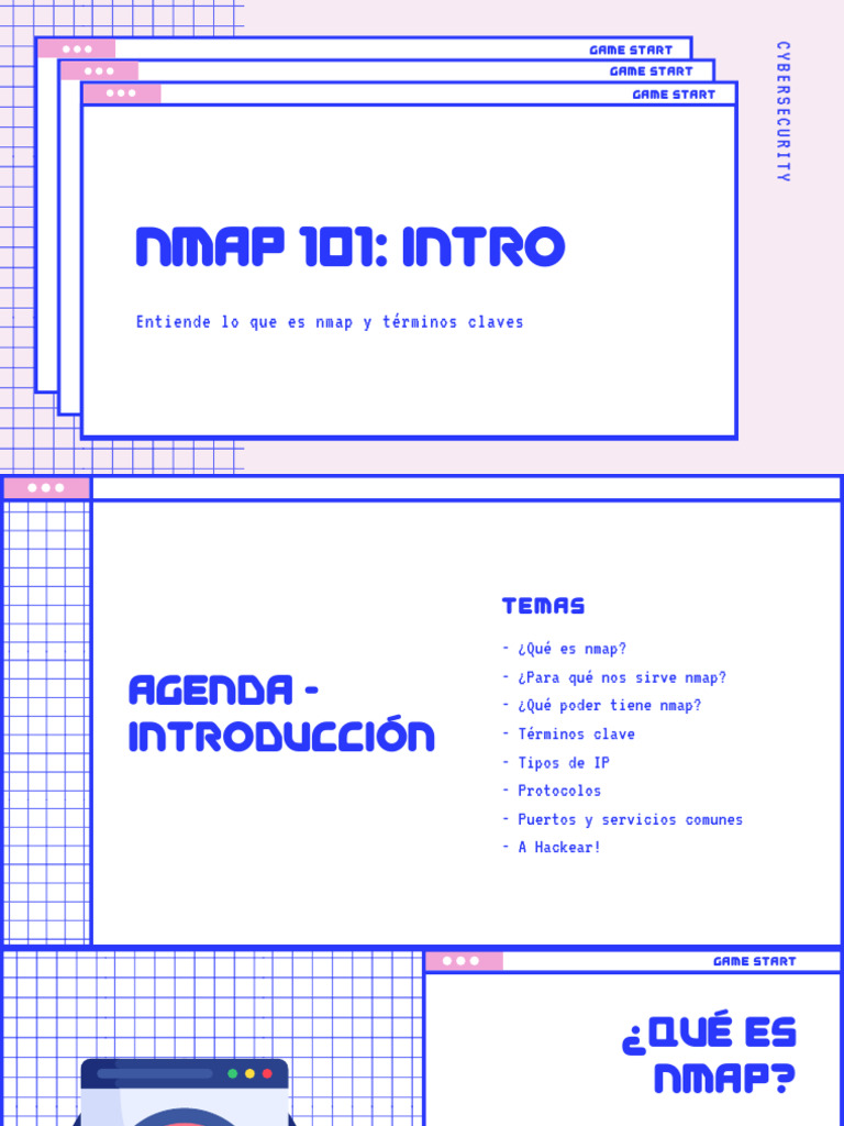 Nmap+101-intro-presentación | PDF | Protocolos de internet | Estándares de red