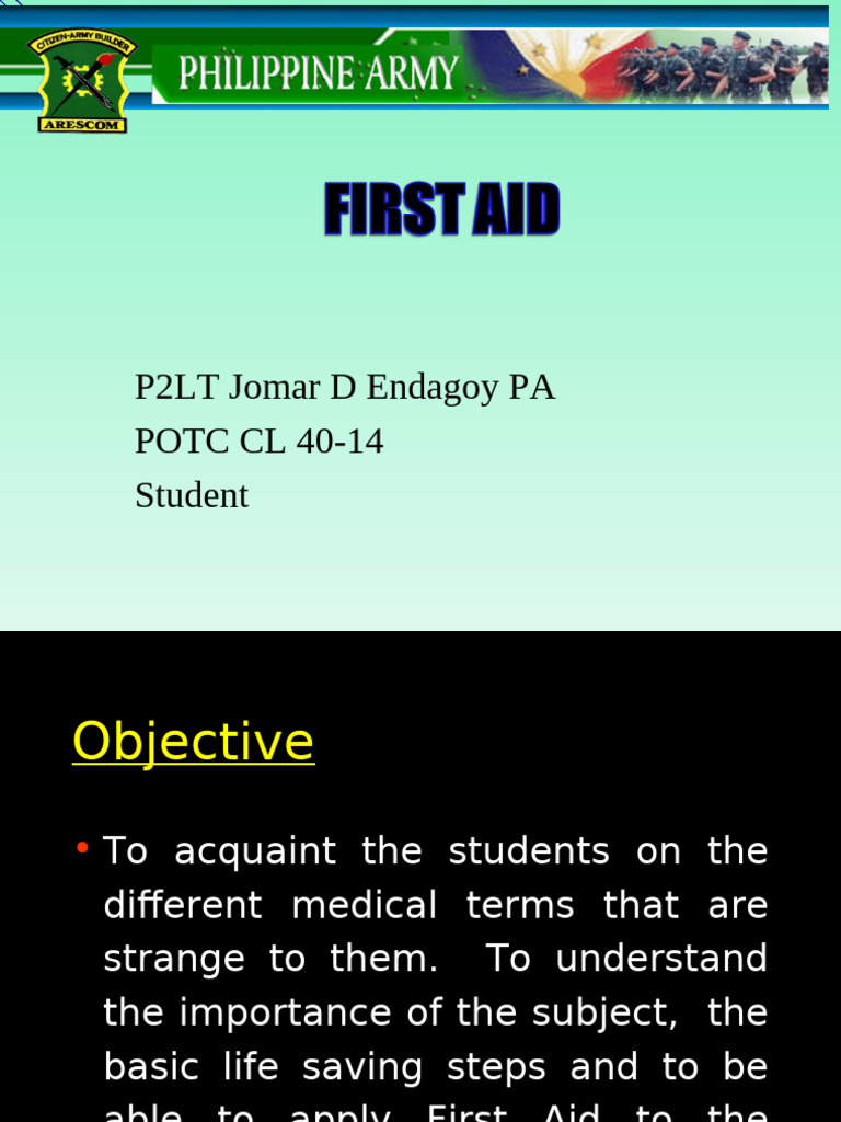 First-Aid | PDF | Breathing | First Aid